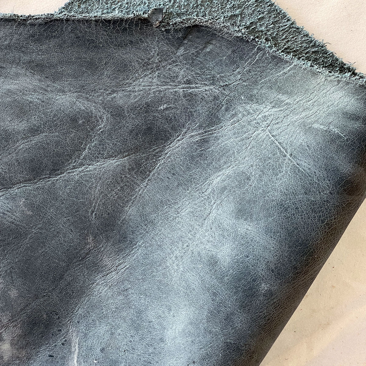 Blue Pull Up Leather | Italian Upholstery Leather | Leathercosmos ...
