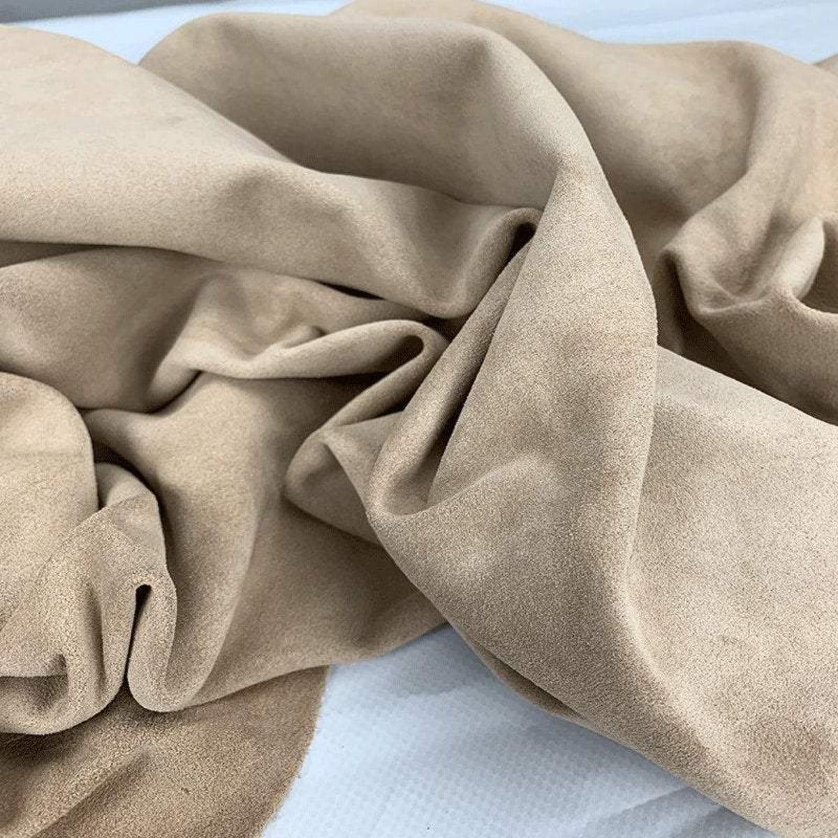 Nude Split Suede Leather | Leather for Bag Making | Leathercosmos ...