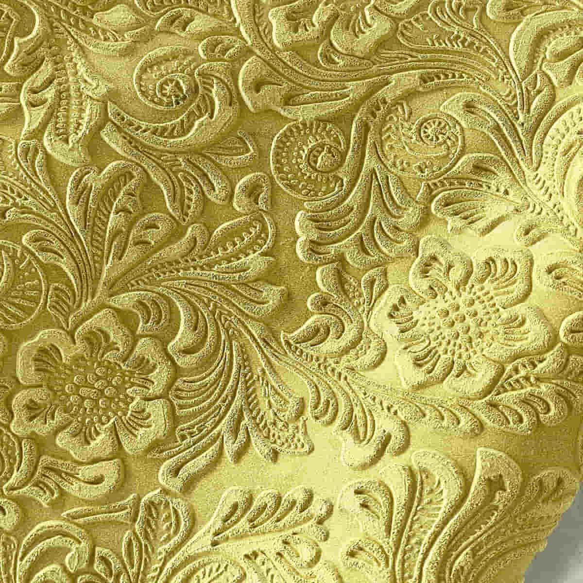 Lemon Lime Floral Print | Pattern Leather | Leathercosmos – Leather Cosmos